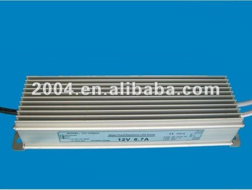 Waterproof 12v 80w Led Transformer Ip67, High Quality Waterproof 12v ...