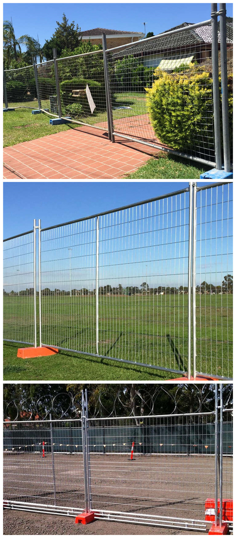 Top Residential Safety Easy Install Welded Temporary Fence, Bossgoo.com ...