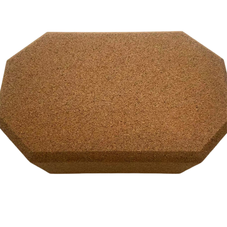 Yoga Brick Octagonal Brick Shaped Cork Brick, High Quality Yoga Brick ...