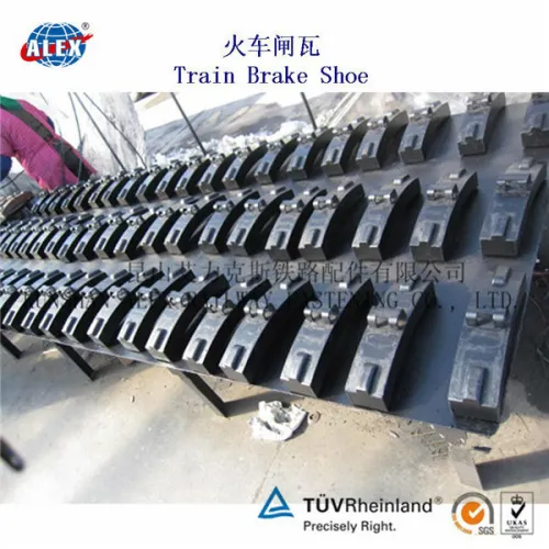 Railroad Train Brake Shoes Railway Fastener Market , Railway Cast Iron ...