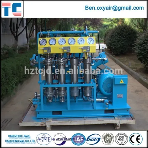 Oil-free High Pressure Oxygen Nitrogen Compressor Argon Compressor ...