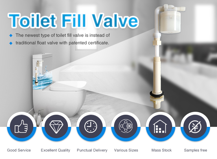 Bottom Entry Water Level Control Valve For Toilet Tank, High Quality ...