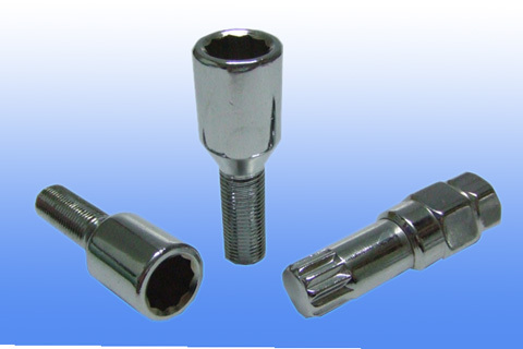 6 Points Tuner Wheel Bolt Locks Bl014, High Quality 6 Points Tuner ...