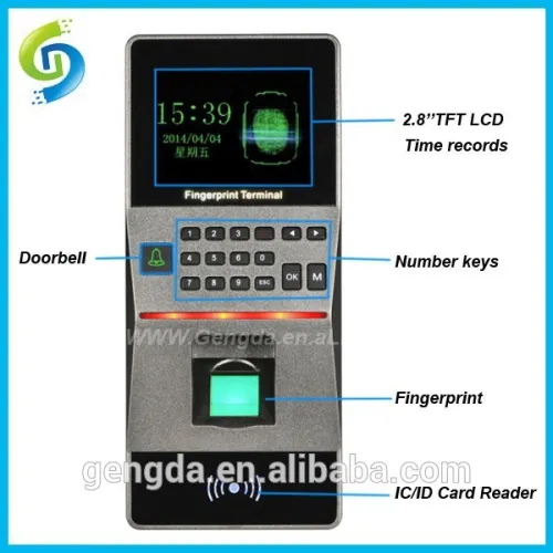 Keyless Entry System Time Attendance Card Systems, High Quality Keyless ...