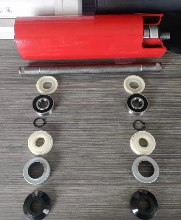 Q235 Steel Cylindrical Conveyor Roller Drive System, High Quality Q235 ...