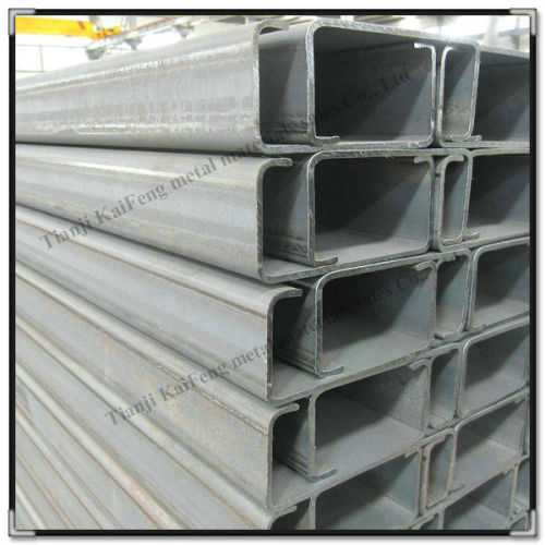Q235 C Channel Steel Cold Formed Galvanized Steel Purline, High Quality ...