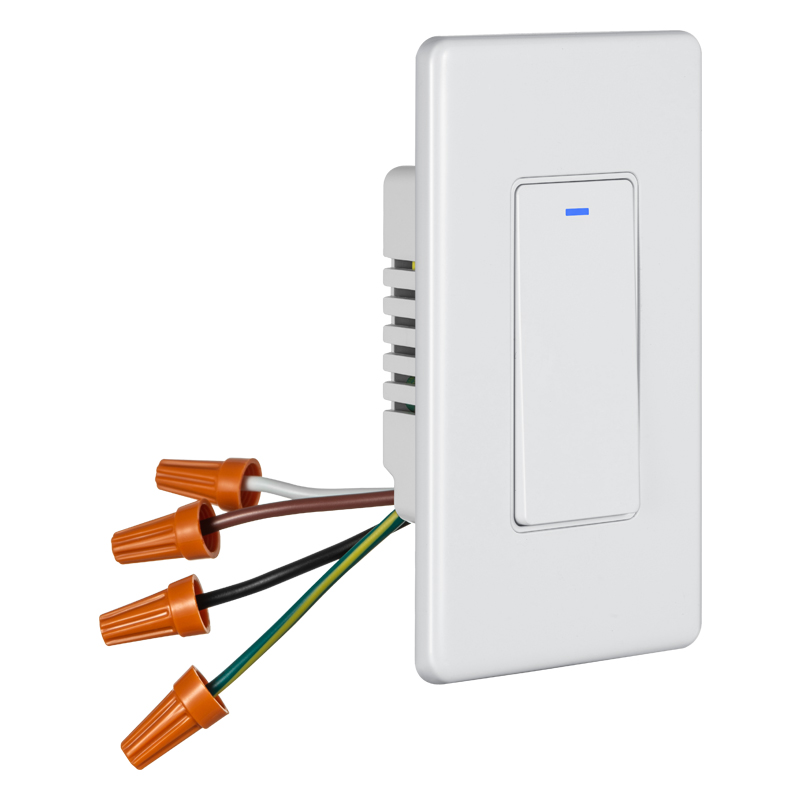 1/2/3/4 Gang Wall Switch Voice Control Smart Life App Tuya Wifi Smart ...