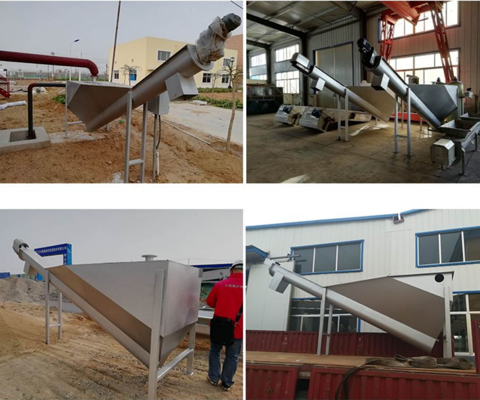 Shaftless Spiral Sand Water Separator, High Quality Shaftless Spiral ...