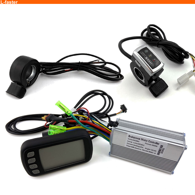 450w Brushless Dc Electric Bike Motor With Lcd Display, High Quality ...