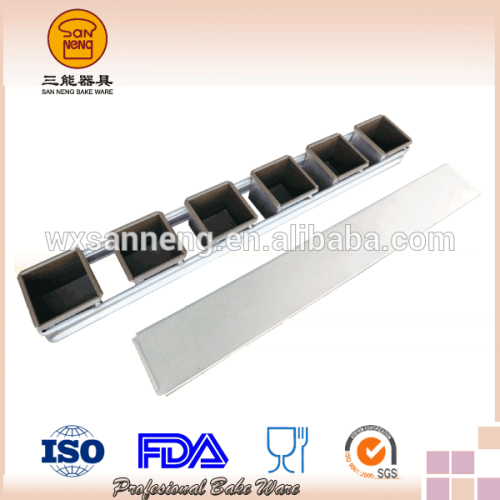 Special Designed Food Grade 6 Straps Non-stick Alusteel Loaf Pan With ...