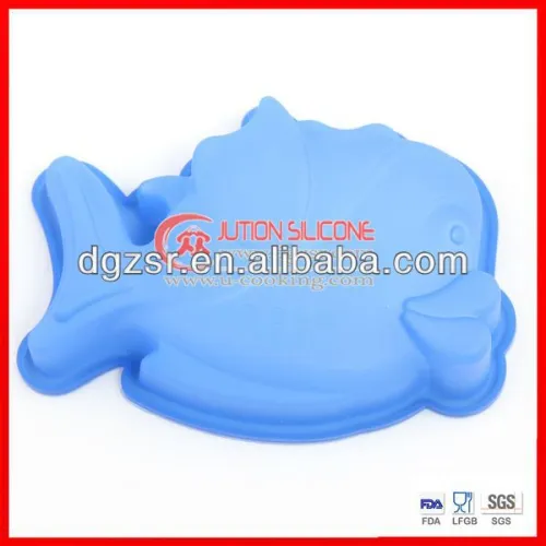 2013 Special Design Silicon Fish Shape Cake Mould, High Quality 2013 ...