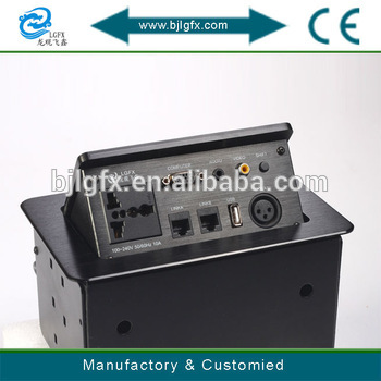 Conference Table Pop Up Socket Outlet Box, High Quality Conference ...