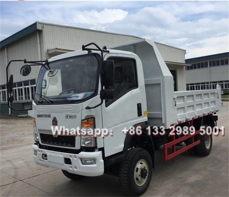 Sinotruk Howo Light Duty Small Loading 5tons Dump Truck Guangzhou, High ...