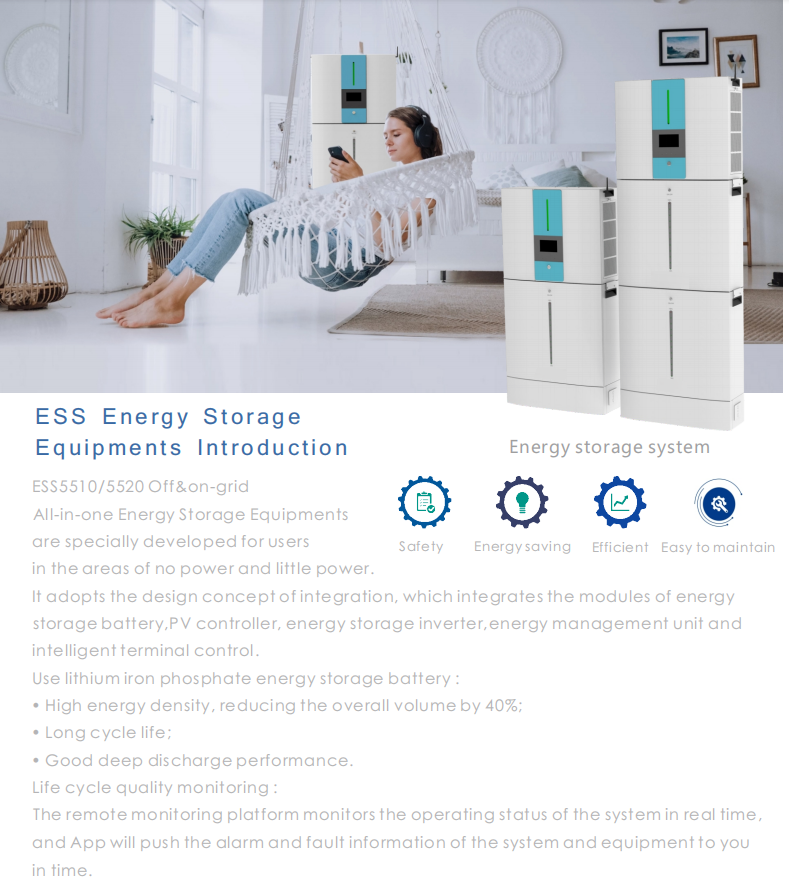 Ess Energy Storage Stackable Battery - All-in-one Solar Battery With On ...