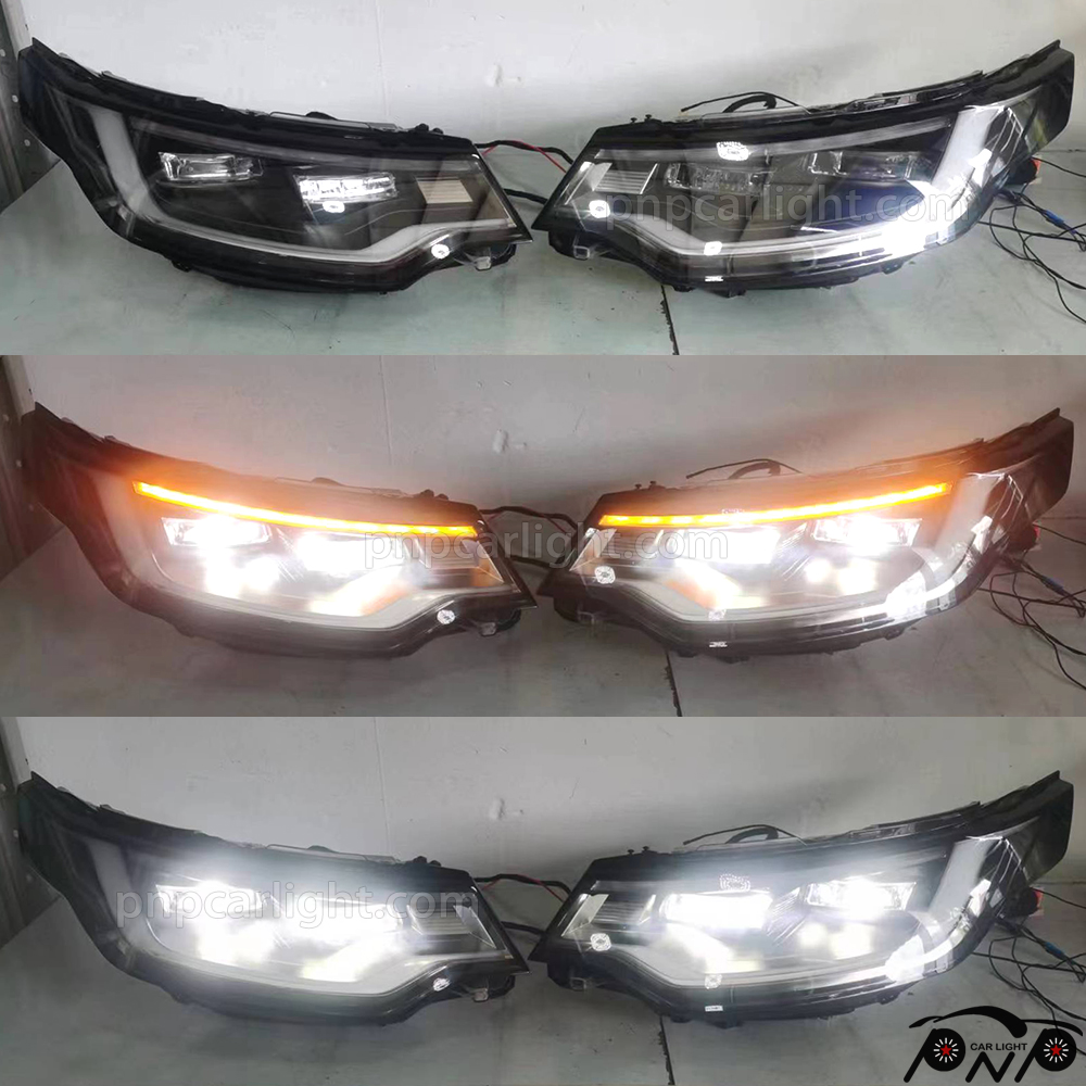 Matrix LED headlights for Land Rover Discovery 5 Supplier, Supply ...
