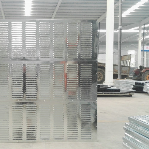 Plat Aluminium Noise Barrier, Galvanized Sheet Sound Barrier, kualitas ...