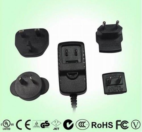 Interchangeable Plug International Power Plug Adapters 7.5w ,3v,5v,12v ...