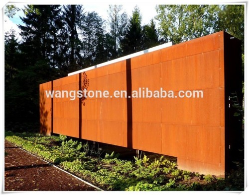China New Prodcut Garden Corten Steel Sculpture Plain Screen, High ...