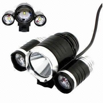 Heavy Duty Three-pronged Xml Cree T6 + R2 + R2 Led Bicycle Light, High ...