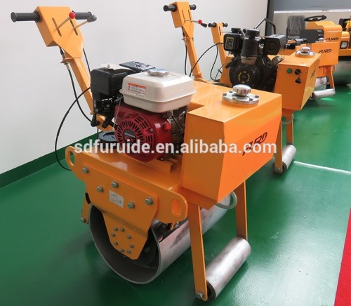 325kg Handheld Single Drum Vibratory Roller (fyl-600), High Quality ...