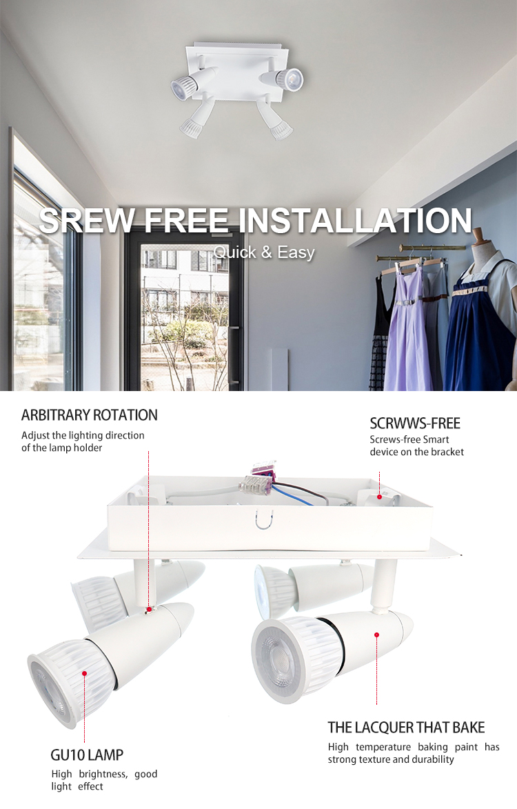 Ceiling Surface Mounted Adjustable Led Downlight, High Quality Ceiling ...