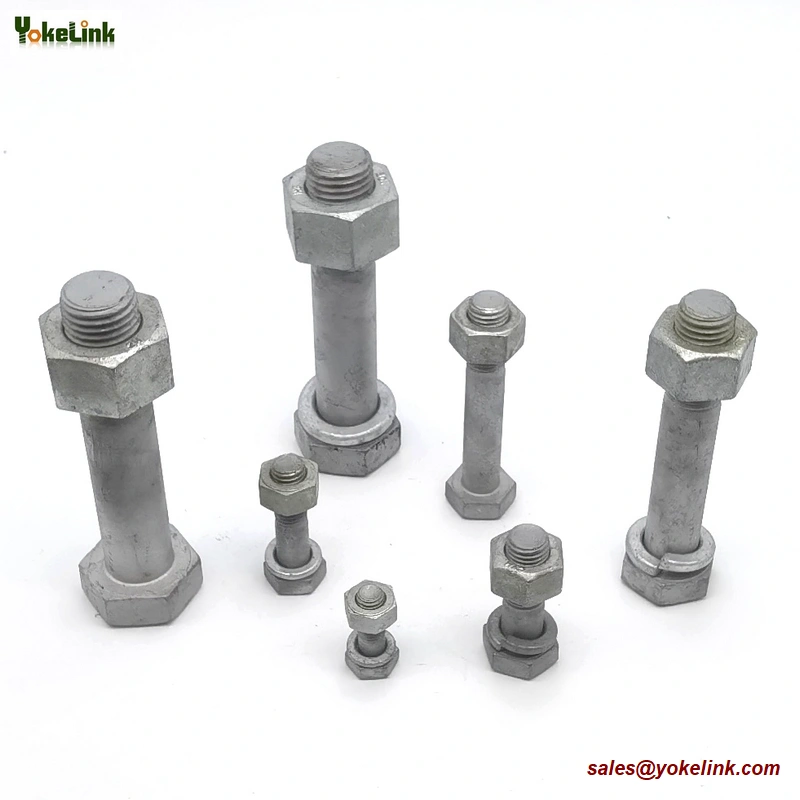 A325 A449 A394 HEAVY HEX BOLT WITH NUT China Manufacturers Suppliers ...