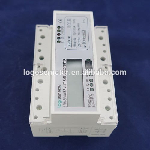 Logos Three Phase Din Rail Multi-rate/ Tarrif Electronic Energy Meter ... Logos Three Phase Din Rail Multi-rate/ Tarrif Electronic Energy Meter ...