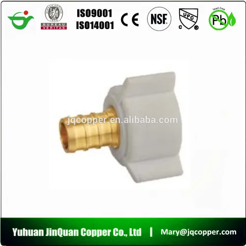 Lead Free Brass Female Cpvc Transition Coupling, High Quality Lead Free ...