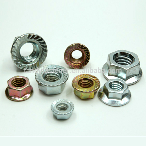 Din6923 Hex Flange Nut With Factory Price, M15 Special Nut 12 Point Hex ...