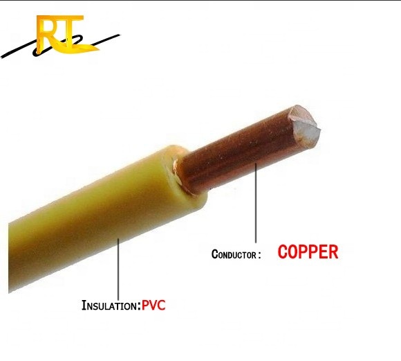 House Wiring Electrical Cable Copper Single Core Wire, High Quality ...