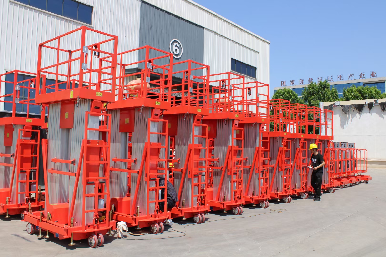 Electric Motor Scaffold Lift Platforms With Remote Control, High ...