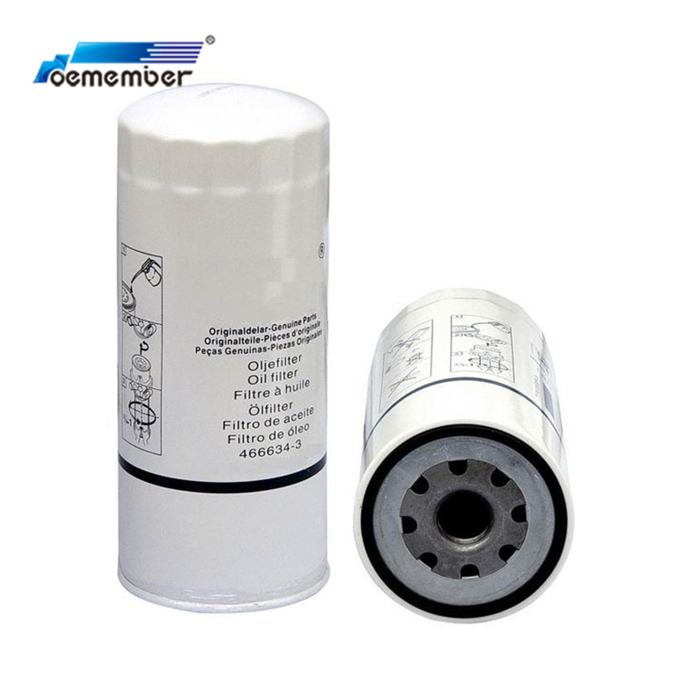 Oil Filter 466634 For Volvo Truck, High Quality Oil Filter 466634 For ...