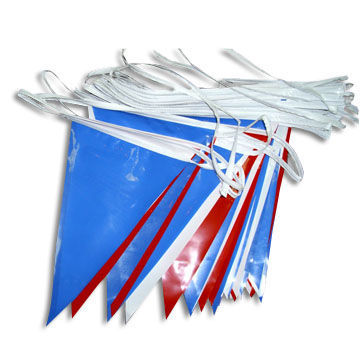 Pe Pennant String With Flag Buntings, Measures 12 X 18 Inches ...