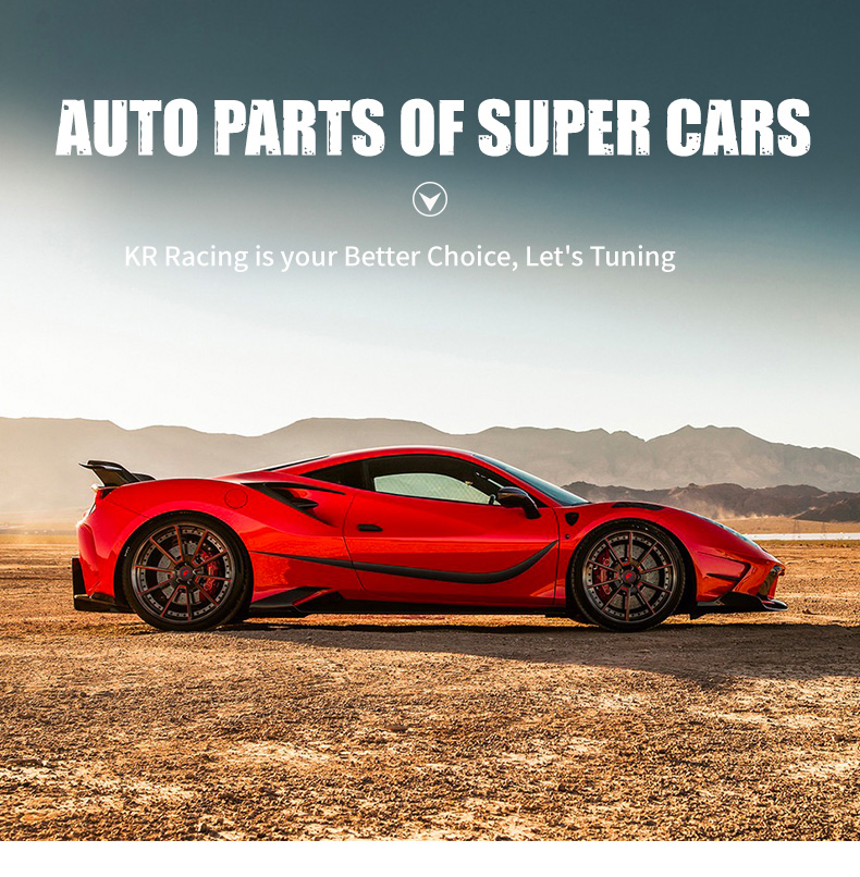 Superleggera Style Carbon Fiber Rear Spoiler For Lambo Gallardo Lp550 ...