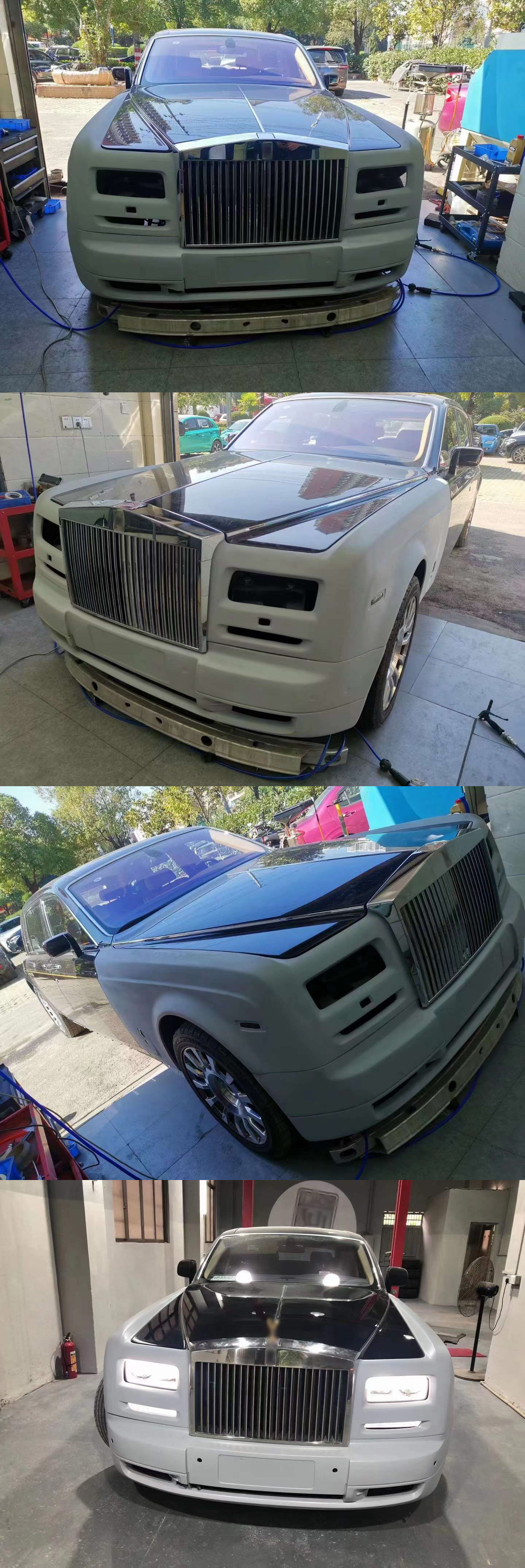 Rolls-royce Phantom 6th Generation Retrofit Upgrade Kit - Front Bar ...
