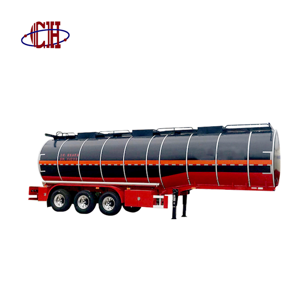Asphalt Bitumen Pitch Tank Semi Trailer คุณภาพสูง Asphalt Bitumen Pitch ...