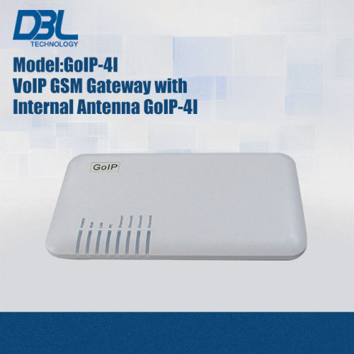 4 Sim Card Goip Gsm Gateway With Internal Antennas / Sip And H.323 ...