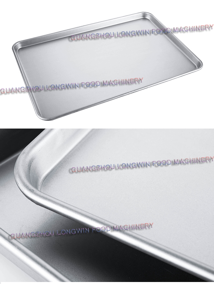 5 Stick Aluminum Baguette Baking Tray 60x40 Cm - Commercial French ...