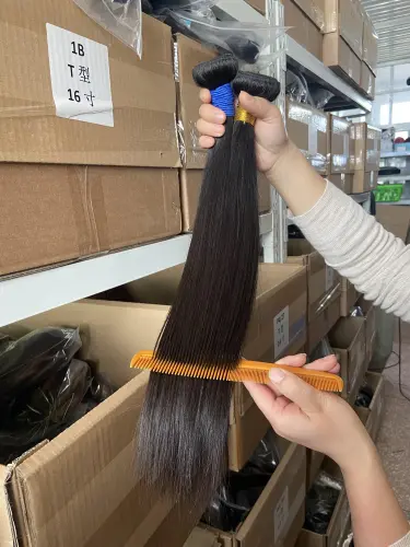 12a Wholesale Bone Straight Raw Brazilian Cuticle Aligned Hair