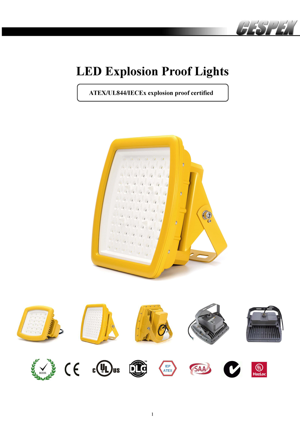 Atex Ul Iecex Explosion Proof Light 40w Class I Division 2 Hazardous Lighting Ac100v-277v Ul Dlc ...
