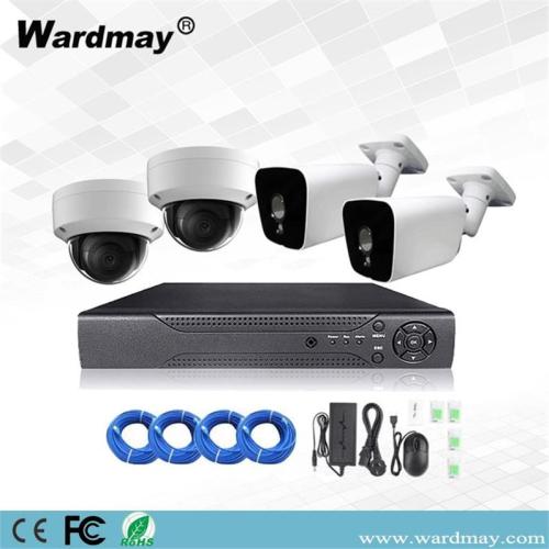 Cctv 4ch 5.0mp Starlight Poe Ip Camera System, berkualiti tinggi Cctv ...