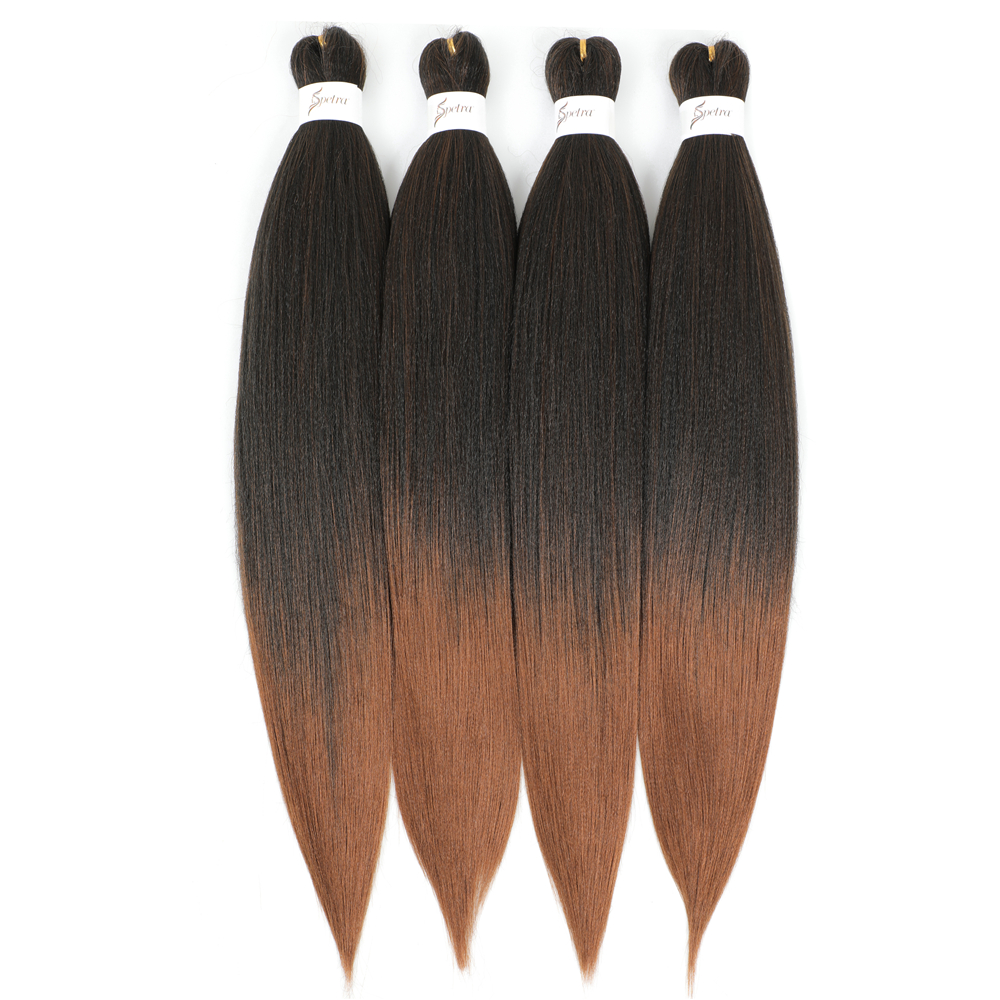X-tress Easy Braiding Synthetic Ombre Pre Stretched Crochet Ez Braid ...