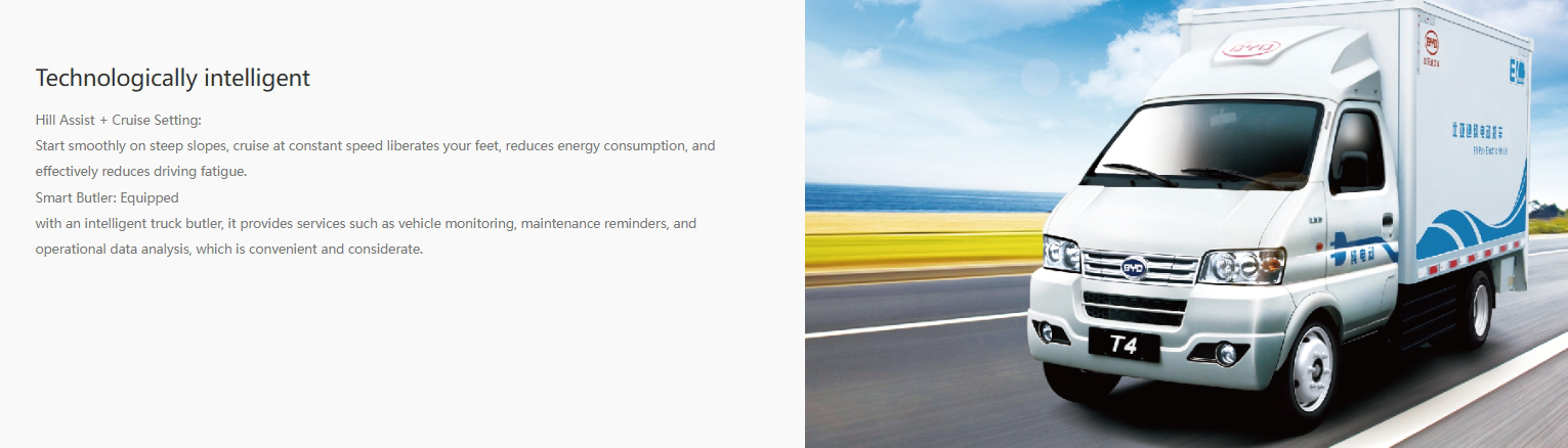 Byd T4c Electric Car: The Best Electric Minitruck For High-speed ...
