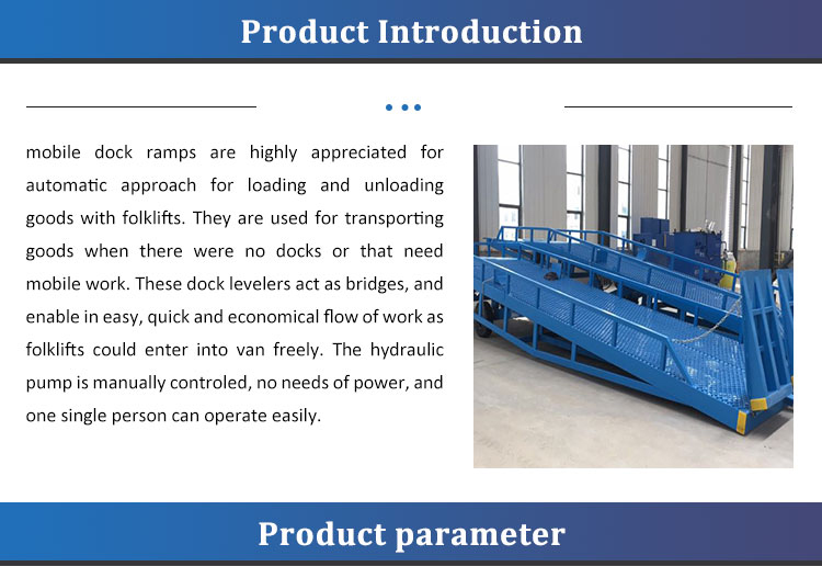 Container Offloading Ramp: Forklift Access Bridge For Shipping Yards ...
