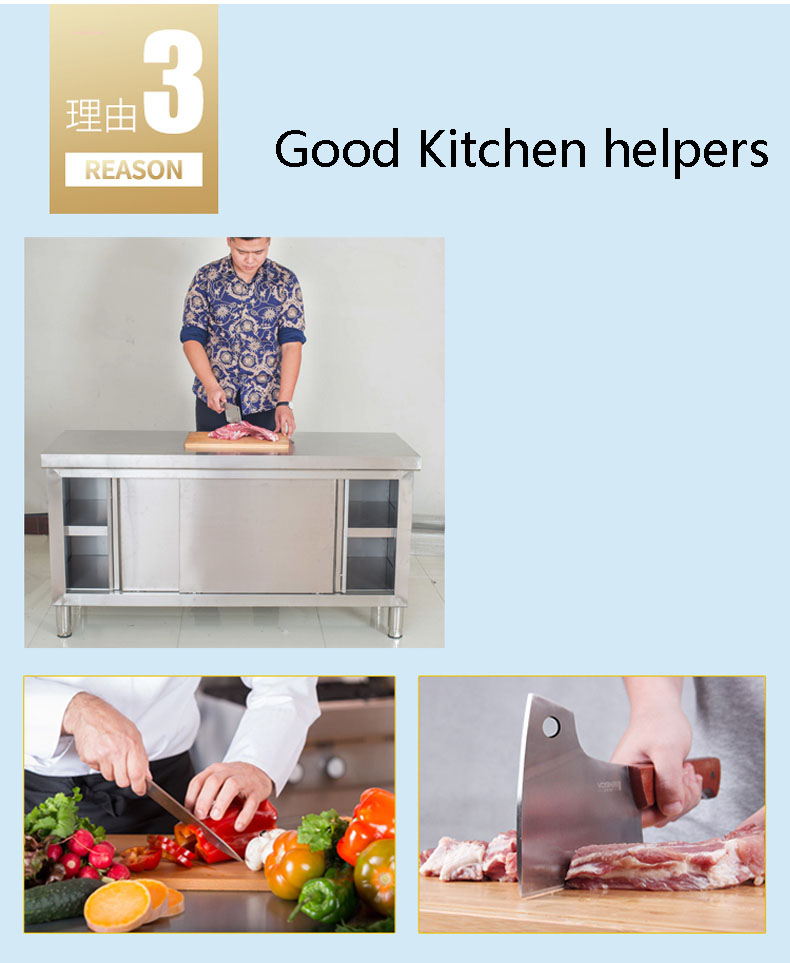 2022 Kitchen Operating Countertop Storage Cabinet Tavoli In Acciaio ...