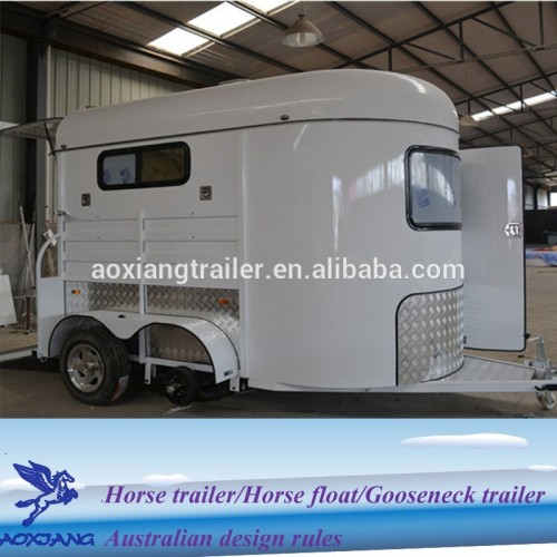 Standard 2 Horse Loading Horse Float With Horse Trailer Ramp, High ...