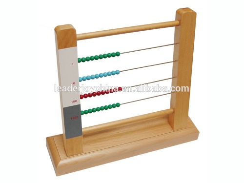 Montessori Mathematics Learning Materials For Small Bead Frame, High ...