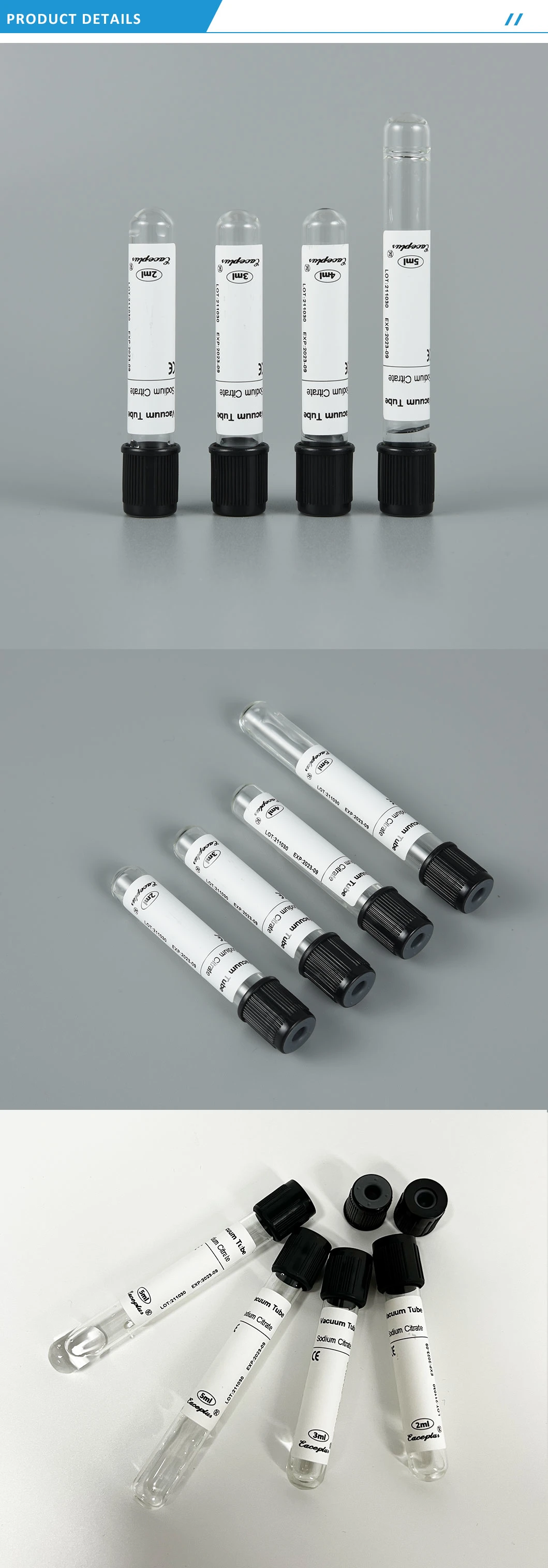 Esr Medical Disposable Blood Collection Vessel, High Quality Esr ...