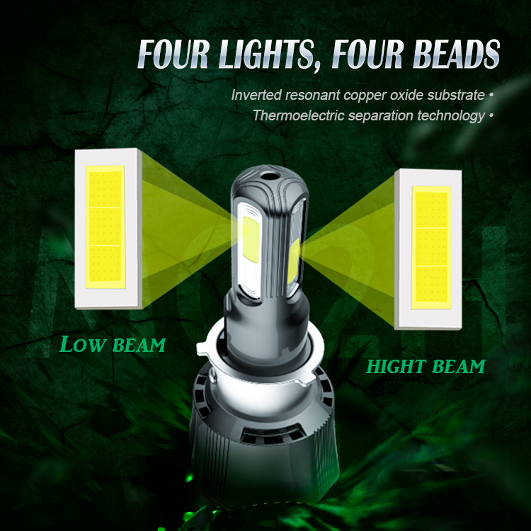 Bulbo Led De Motocicletas Rtd M02h De Alta Calidad 42w Led Fearl 9-80v ...