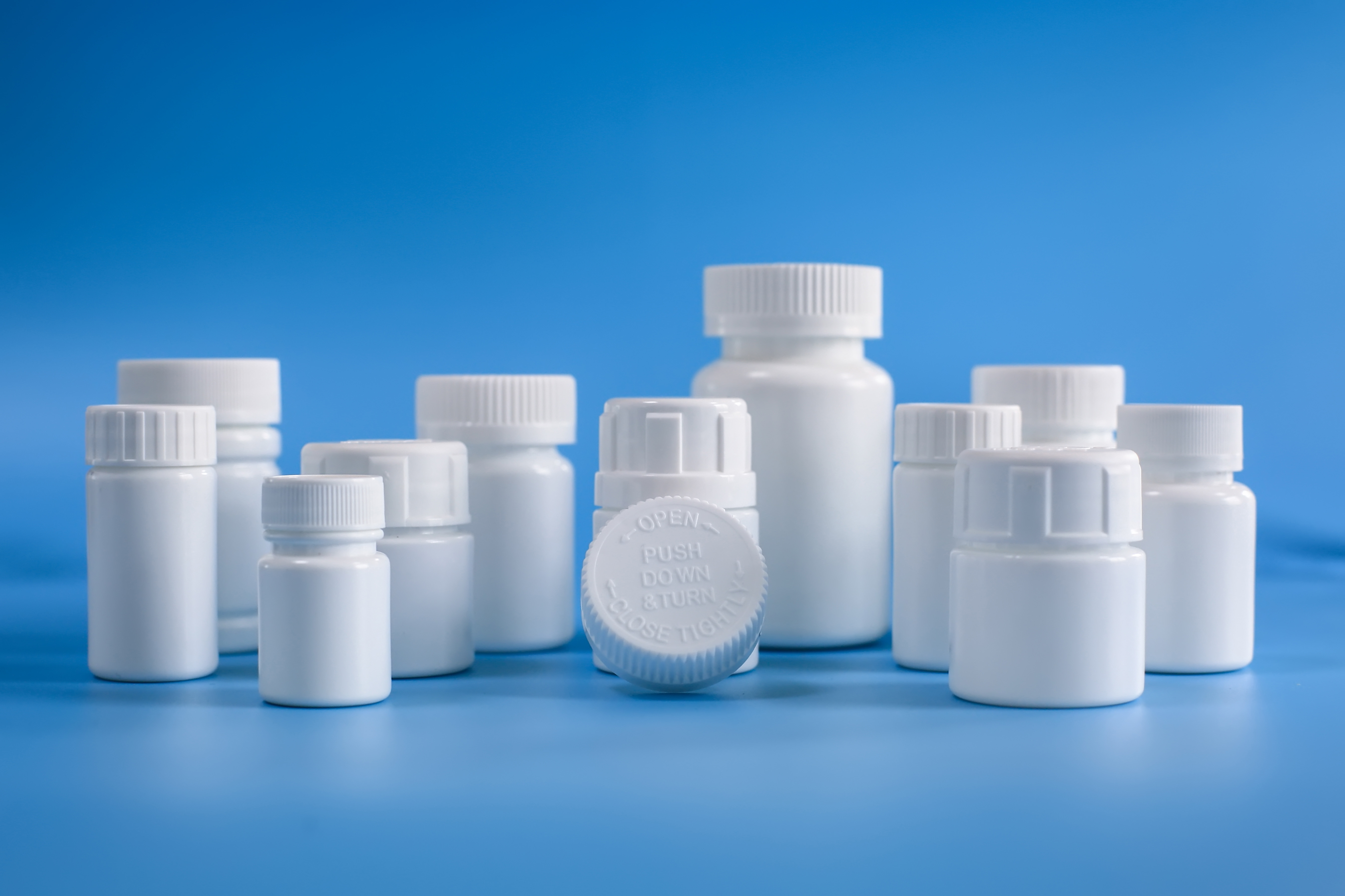 Jh Hdpe Plastic Pharmacy Packaging Bottle With Tamper-evident Cap, High ...